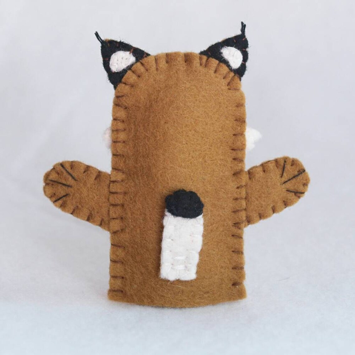 Bobcat Finger Puppet Felt Finger Puppet Bobcat Felt Finger - Etsy