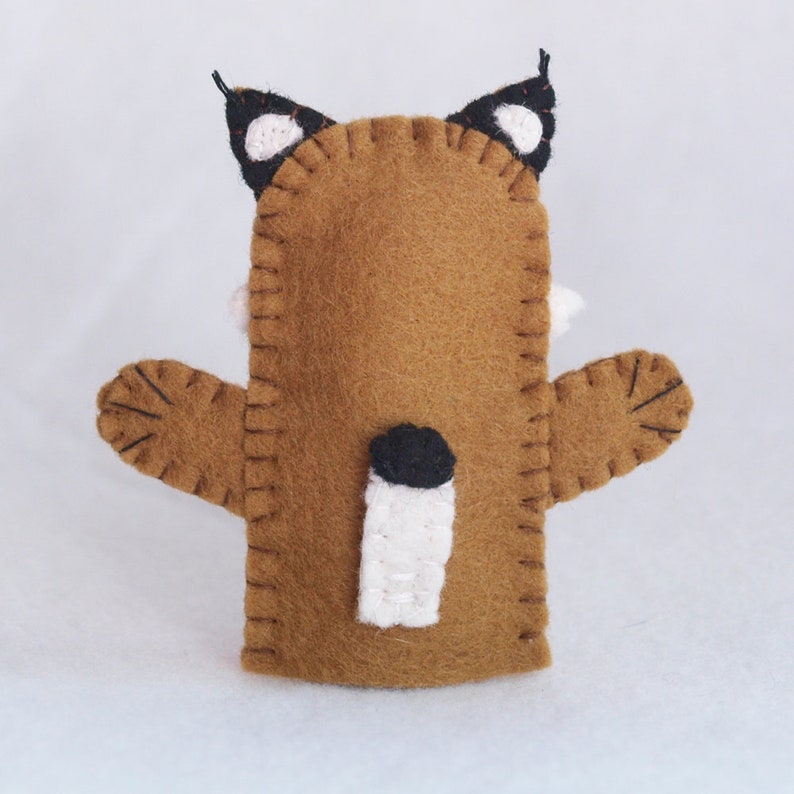 Pattern, Bob Cat Finger Puppet Pattern, Bob Cat, Bob Cat Felt Finger ...