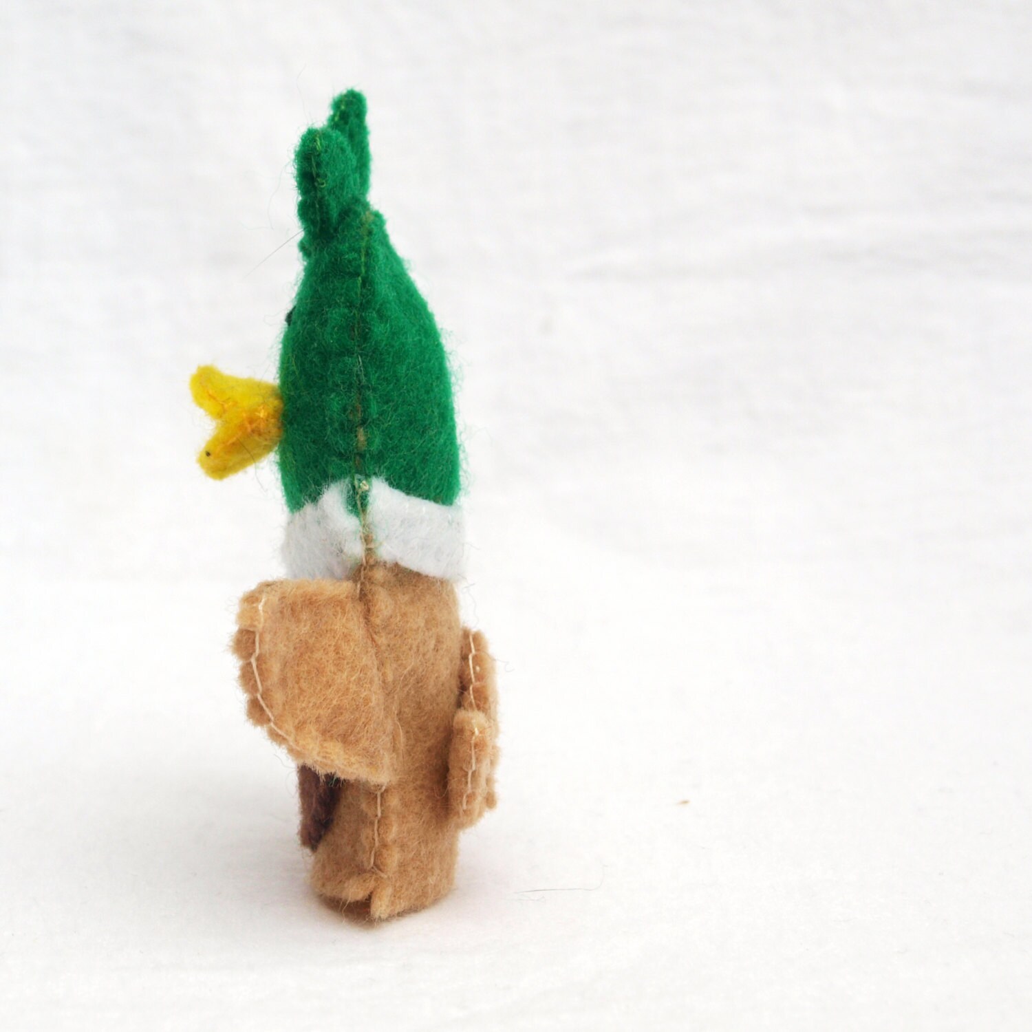 Mallard Duck Felt Finger Puppet Animal Puppet Storytime - Etsy