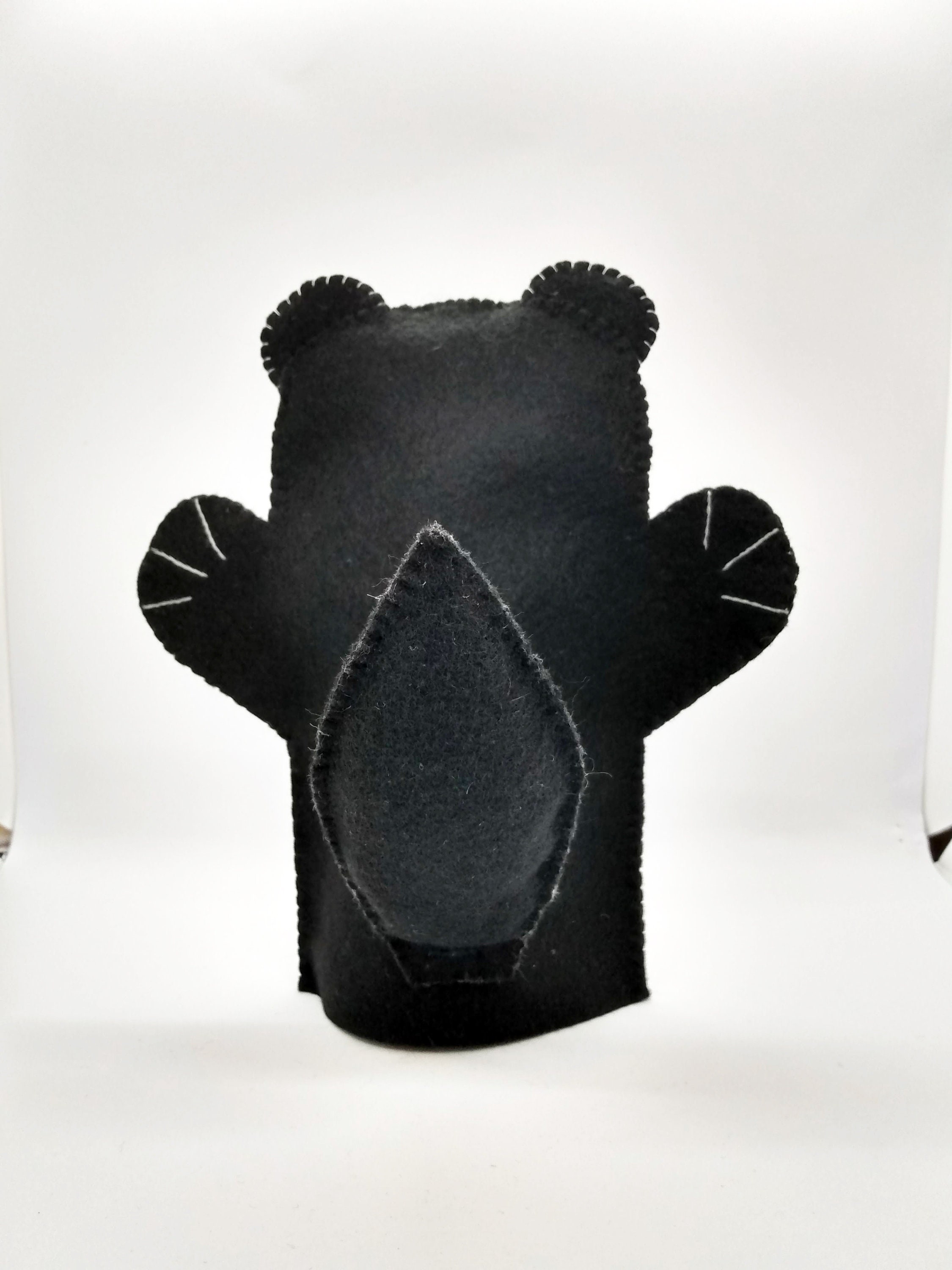 Badger Hand Puppet, Felt Hand Puppet, Badger Felt Hand Puppet, Hand ...