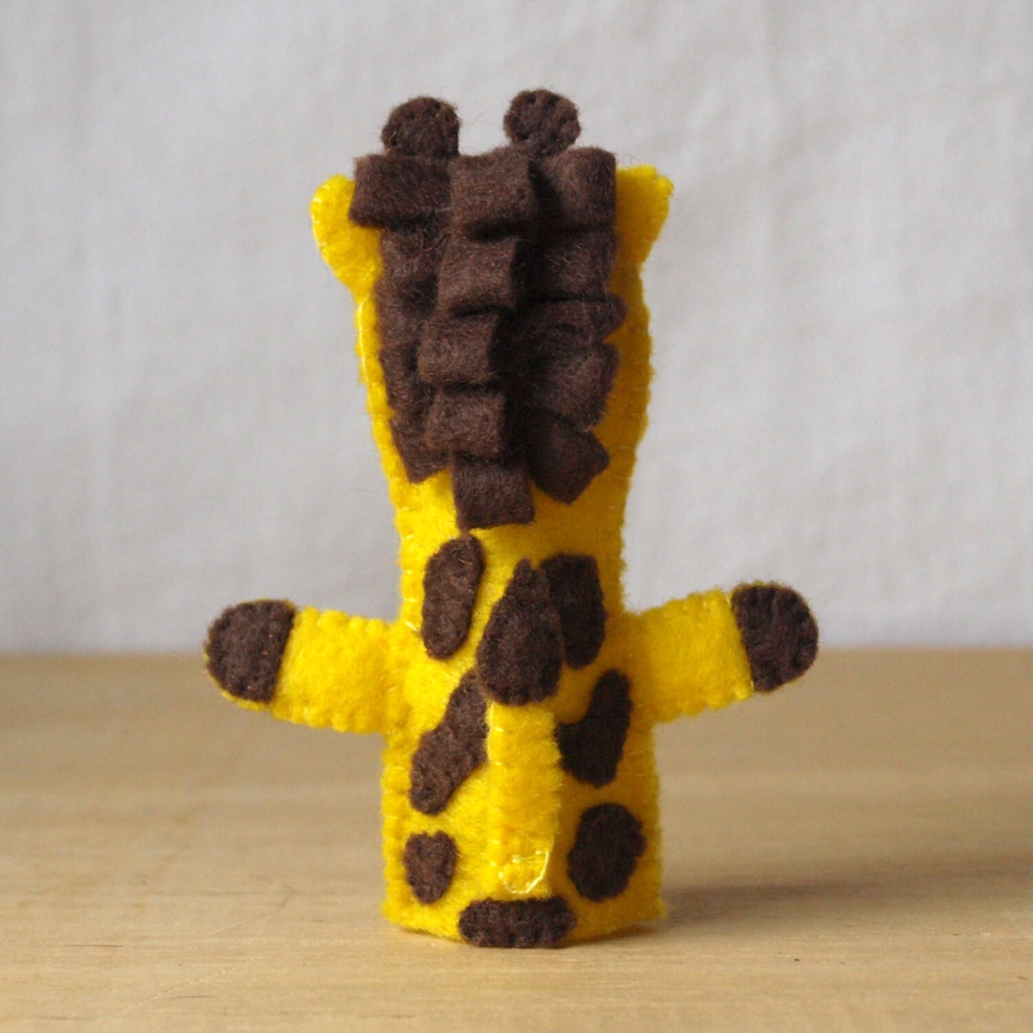 Pattern, Felt Finger Puppet Pattern, Giraffe Finger Puppet Pattern ...