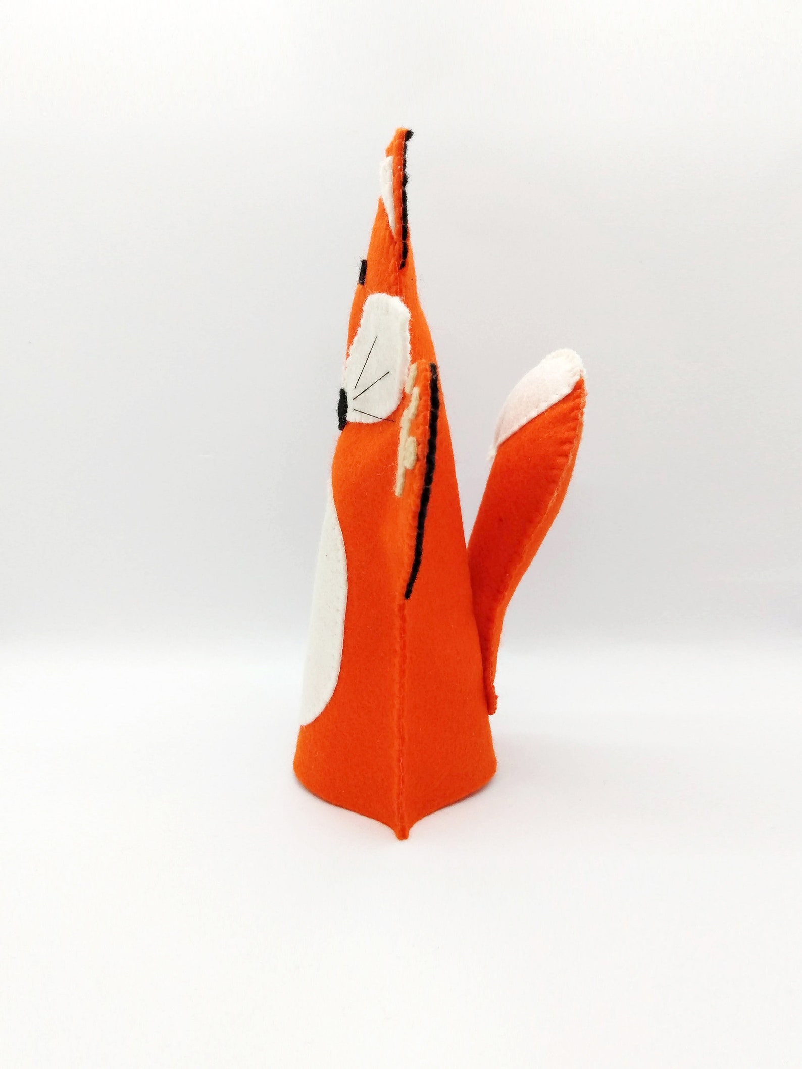 Fox Hand Puppet, Felt Hand Puppet, Fox Felt Hand Puppet, Hand Puppet ...