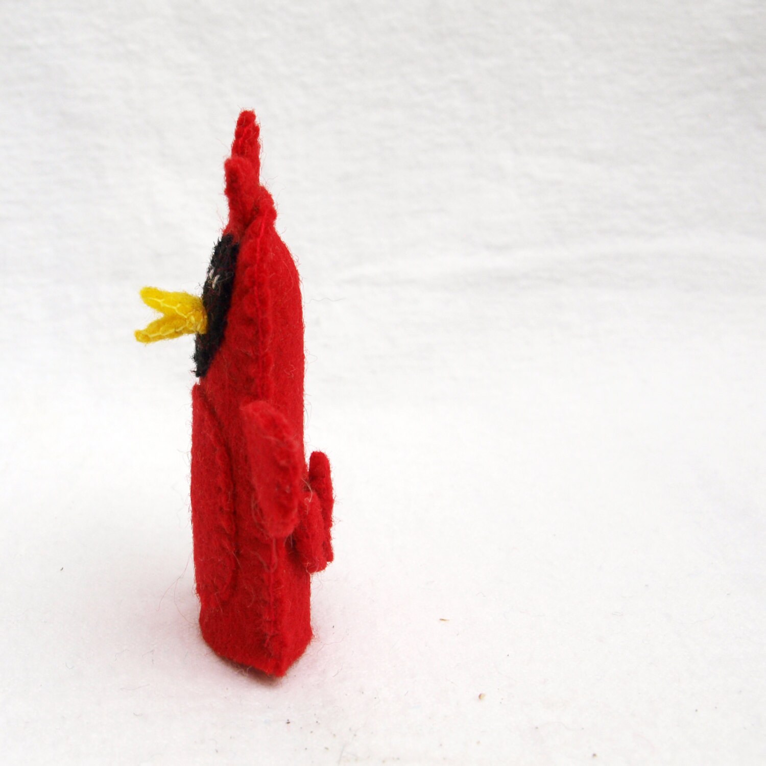 Cardinal, Felt Finger Puppet, Bird Puppet, Storytime Puppet - Etsy