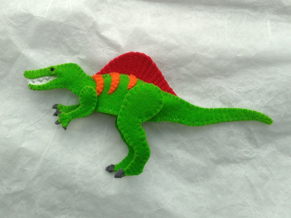 Spinosaurus Spinosaurus Puppet Spinosaurus Finger Puppet - Etsy