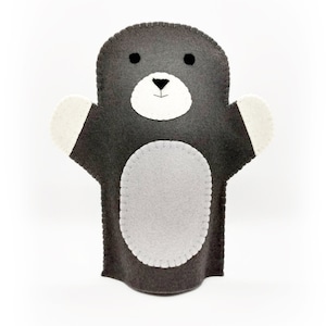 Hand Puppet Pattern, Hand Puppet, the Mitten Hand Puppet Pattern ...