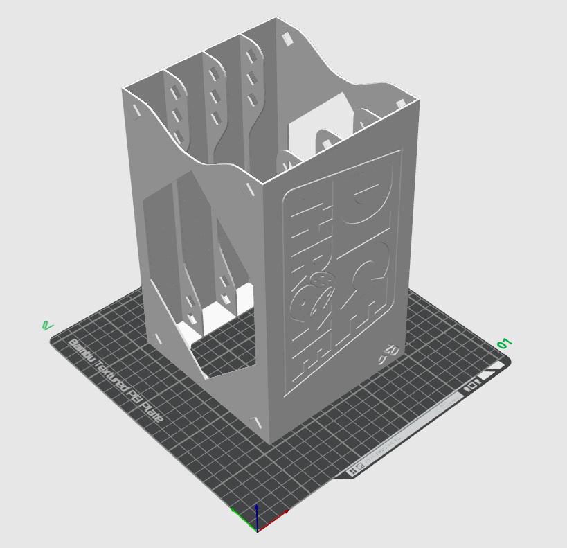 Dice Throne STL File - Character Tray Storage Case for 3D Printers - Etsy