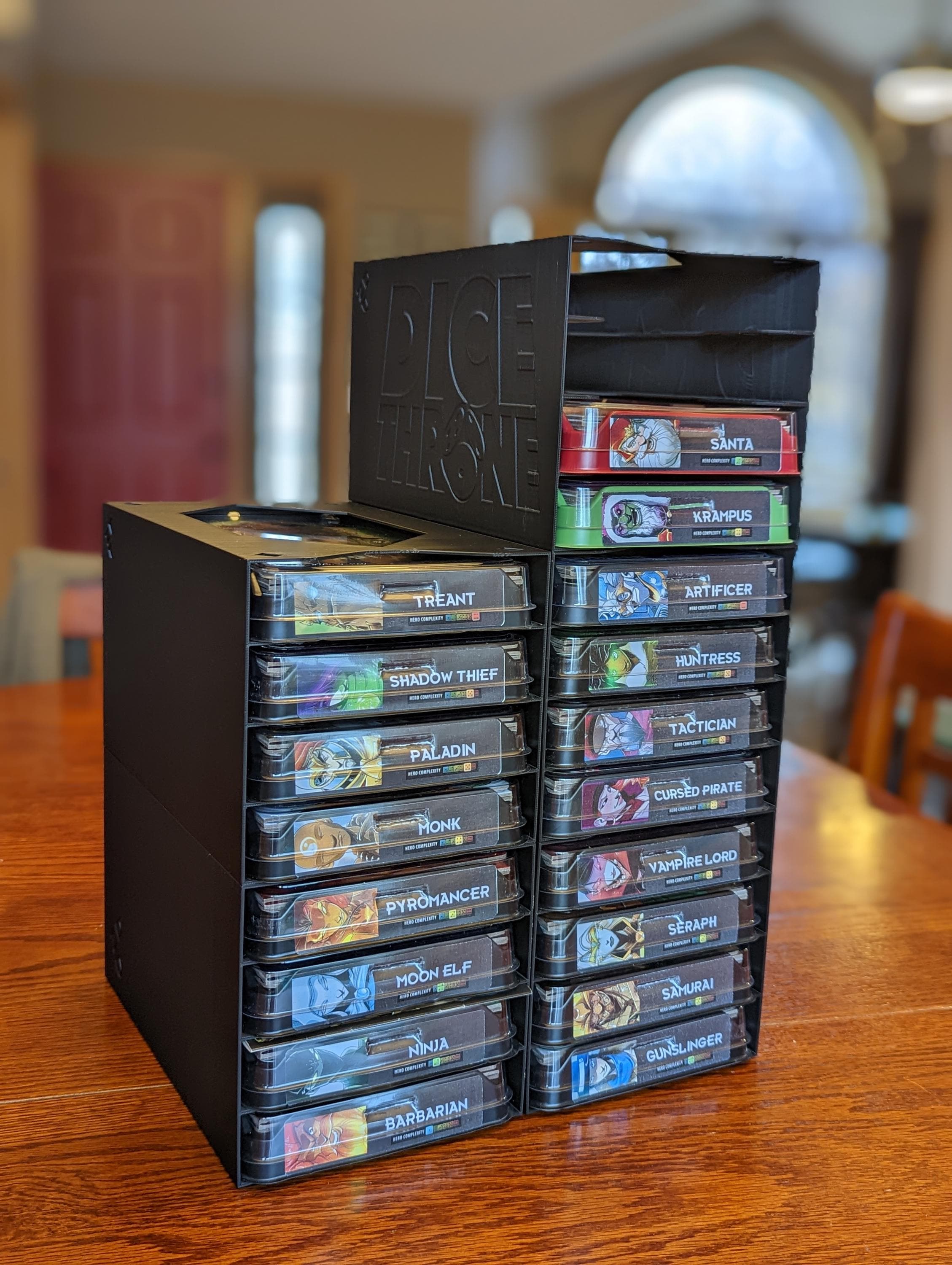 Dice Throne STL File - Character Tray Storage Boxes - for 3D Printers ...