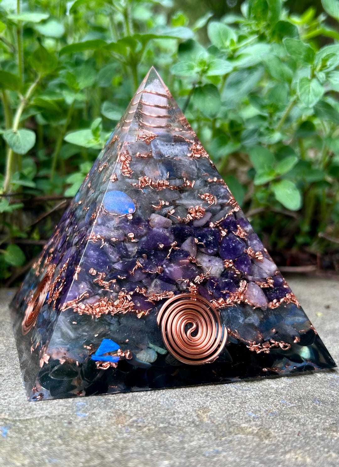 Awakening Orgonite Pyramid | Quantum Field Healing & Activation | EMF ...