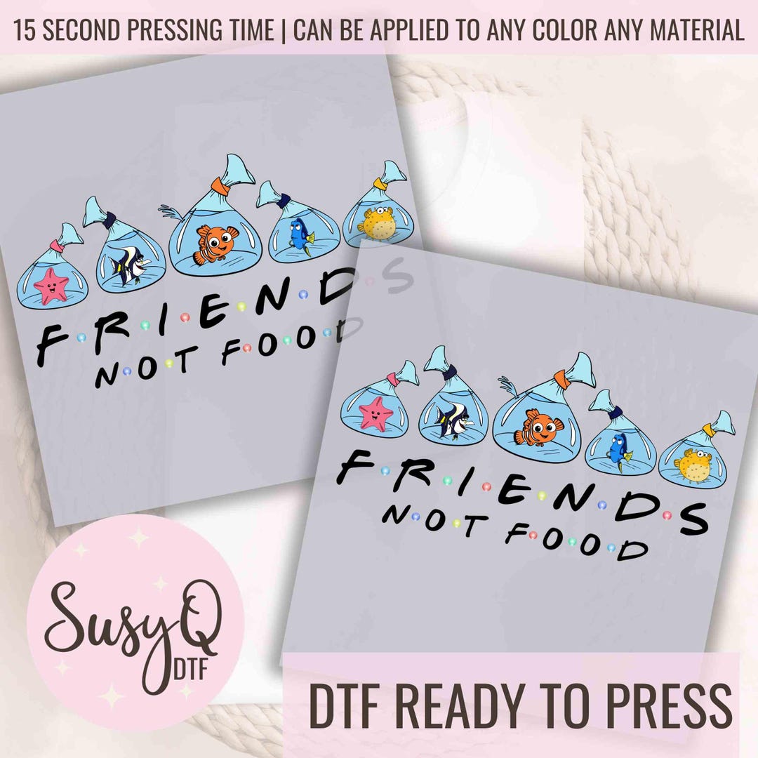 Nemo Friends DTF Transfers, Nemo Collage DTF, Nemo Iron on Transfers ...