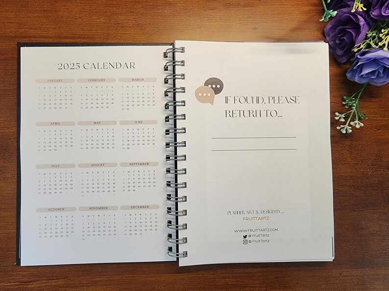 2025 Hardcover Artbook Planner Diary - Etsy