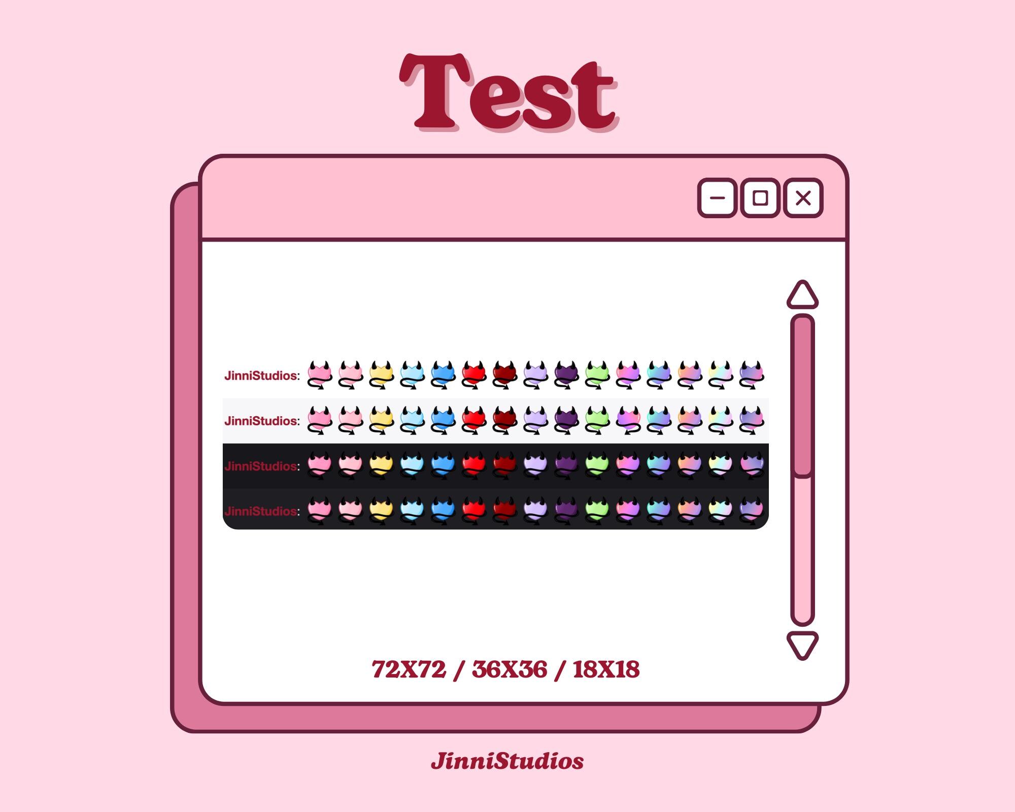 15 Devil Heart Wings Twitch Sub and Bit Badges (instant Download) - Etsy