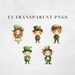 St Patricks Day Clipart, Cute Watercolor Boy & Girl Leprechaun ...