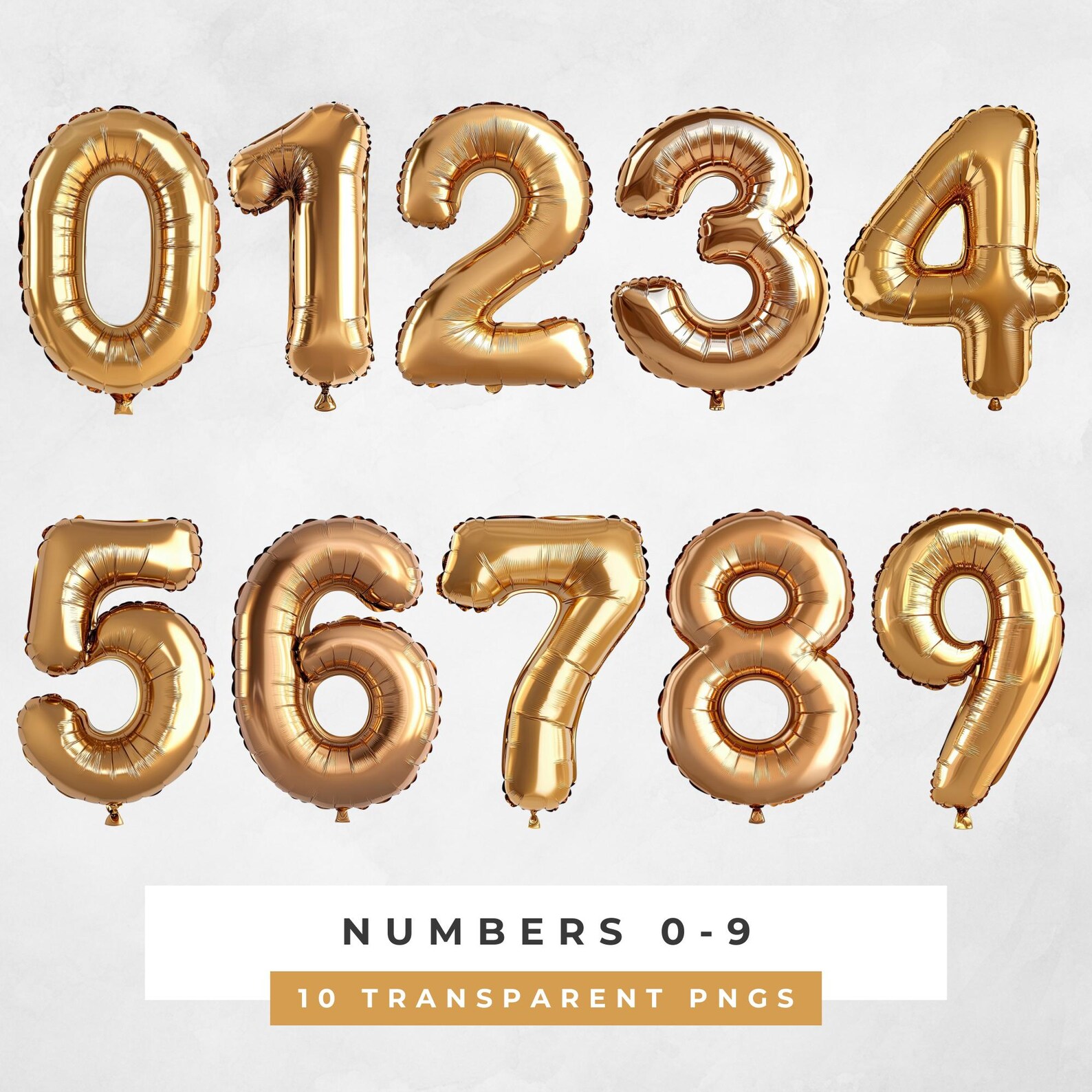 Gold Balloon Alphabet Clipart BUNDLE | Gold Balloon Letters & Gold ...