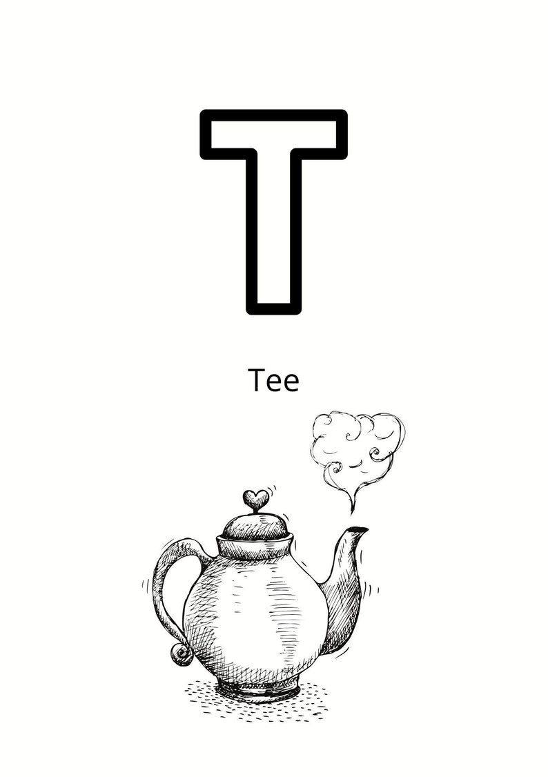 A5 Alphabet Cards AFRIKAANS - Etsy