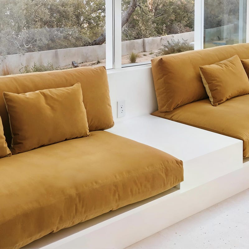 Window Seat Cushion Bolster - Etsy