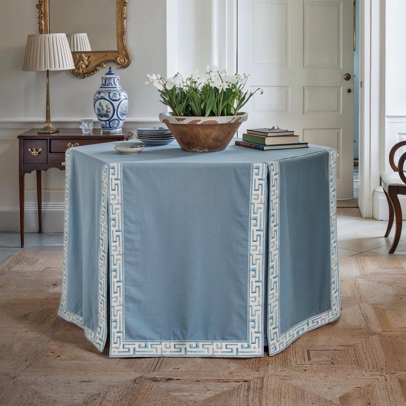 Pleated Table Skirt - Etsy