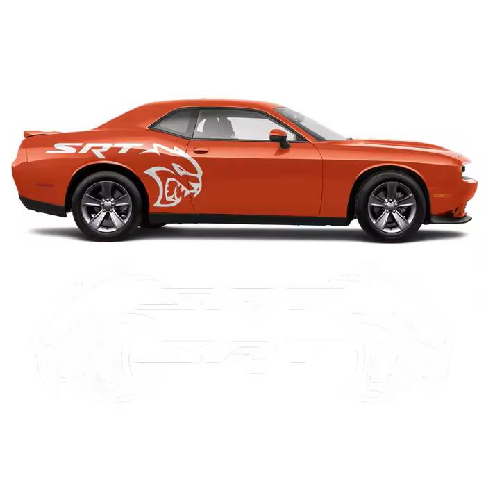 Hellcat SRT Rear Fender Decal - Etsy