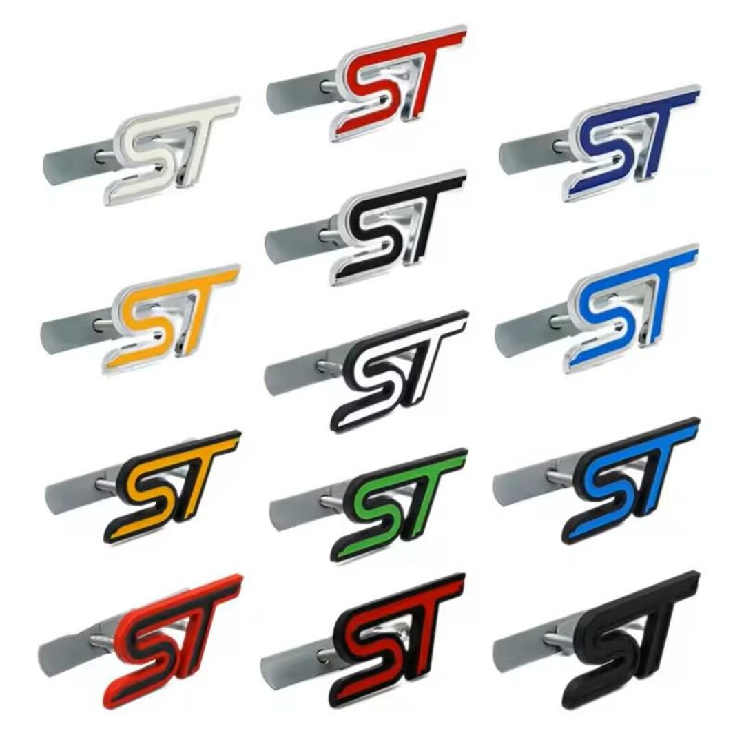 Ford Focus ST Front Grille Badge - Etsy