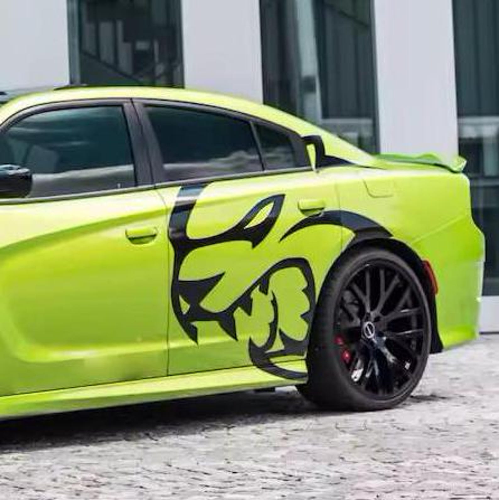 Hellcat SRT Rear Fender Decal - Etsy