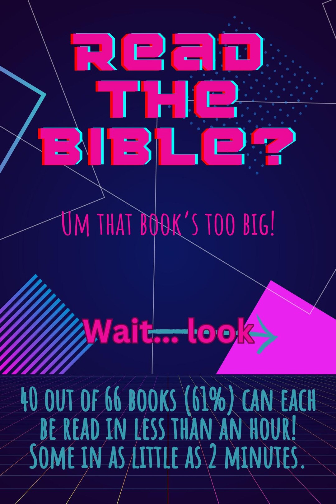 Bible Reading Pamphlet Teen Child - Etsy