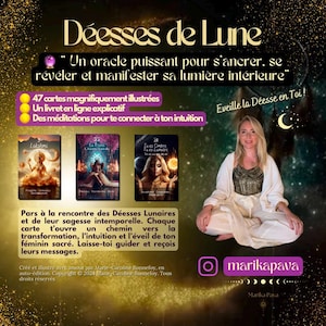 L’oracle du féminin sacré - pack 47 Cartes et Méditation guidée- oracle ...