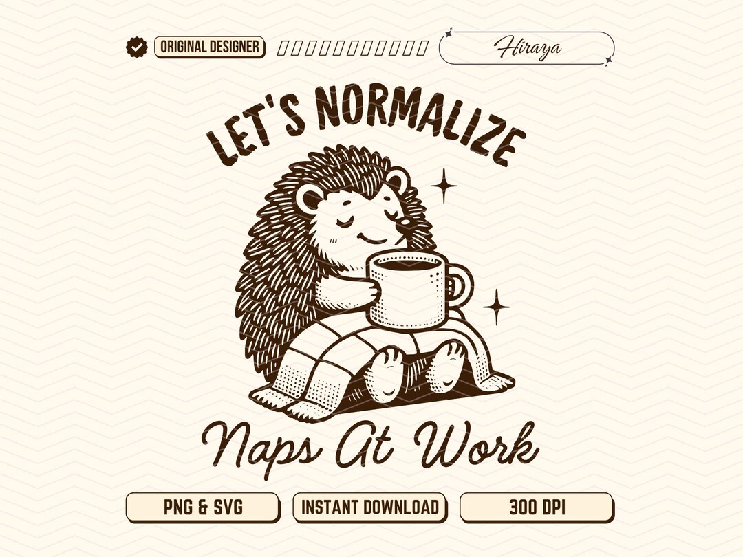 Lets Normalize Naps at Work PNG SVG, Trendy Funny Sarcastic Work Retro ...