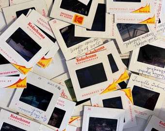 Lot of 100 35mm Vintage Color Photo Slides 1960’s - Film, Photography ...