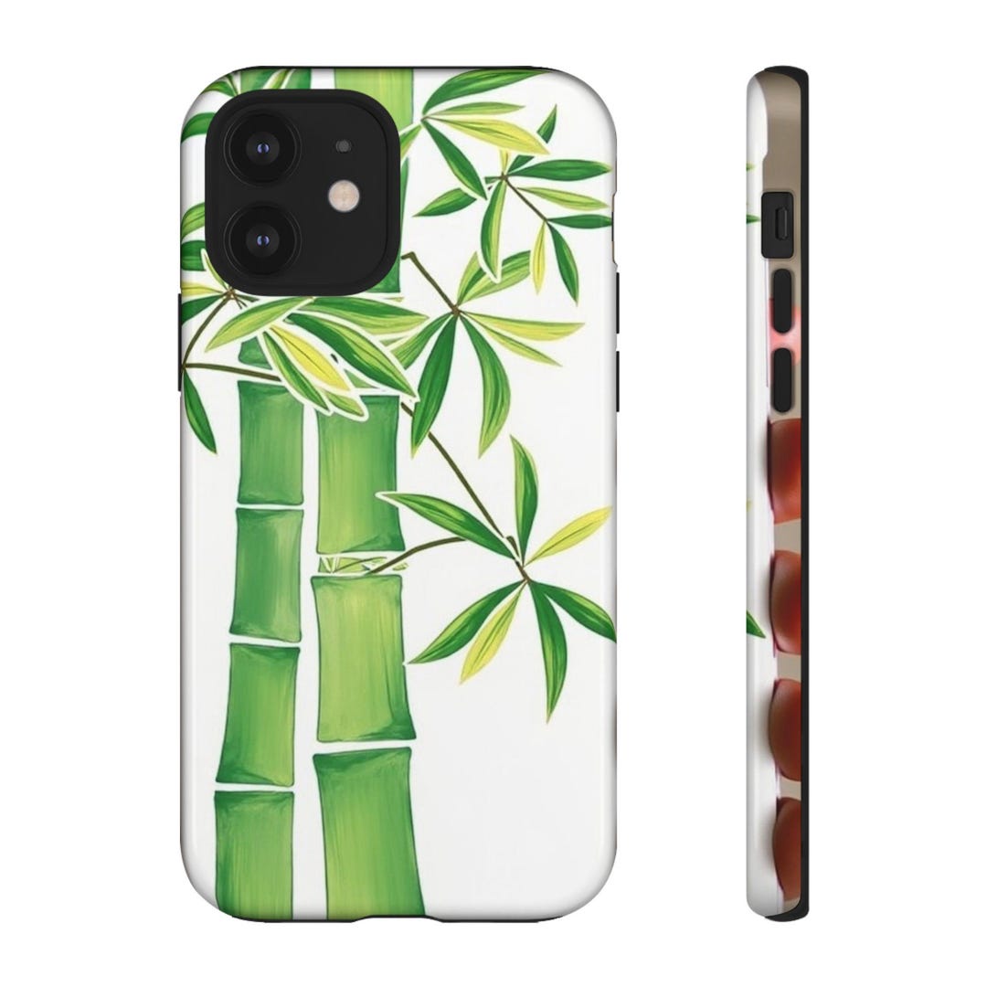 Tranquil Bamboo Tree Canopy Phone Case, Phone Accessories, Eco-friendly ...