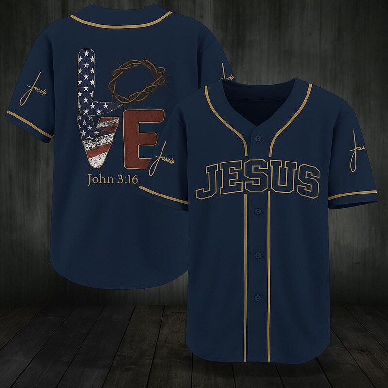 Jesus Button Shirt - Etsy