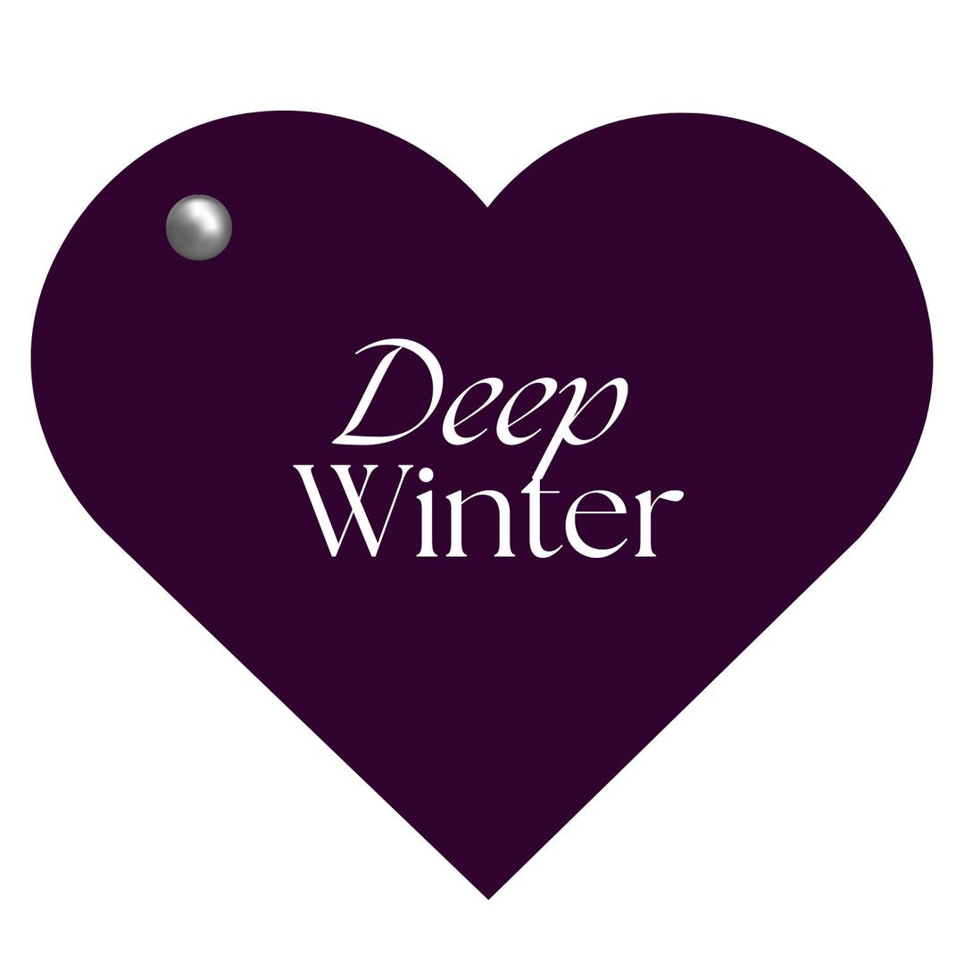 Colour Analysis Swatch Book | Deep Winter - Etsy