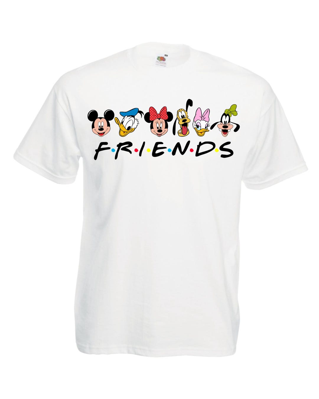 Disney Mickey Friends T-shirt, Animated Cartoon Characters, Disney ...