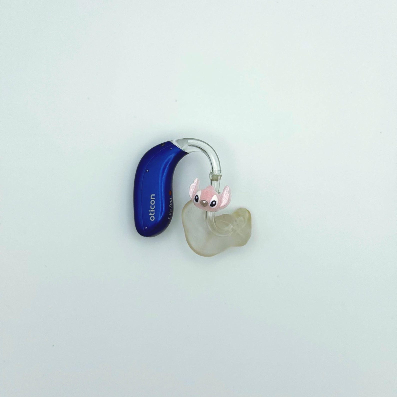 Hearing Aid Charms - Blue & Pink Alien - BTE Hearing Aids Accessory - Etsy