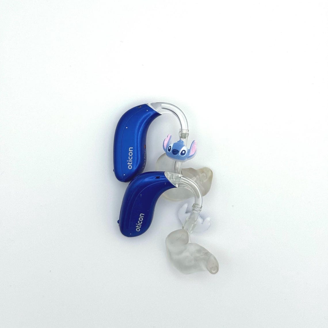 Hearing Aid Charms - Blue & Pink Alien - BTE Hearing Aids Accessory - Etsy