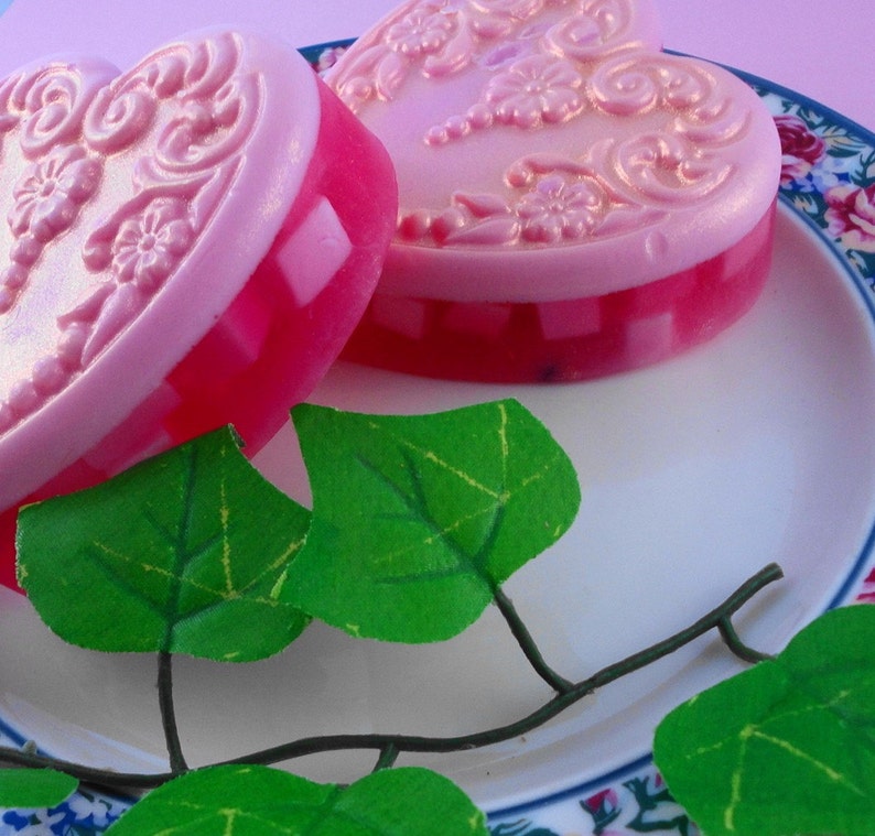 Antique Victorian Heart Soap Glycerin Soap Handmade Soap - Etsy