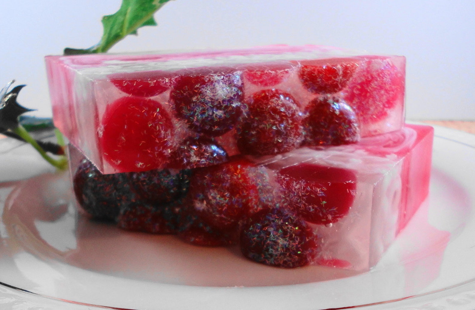 Frosted Cranberry Soap Glycerin Soap Handmade Soap - Etsy