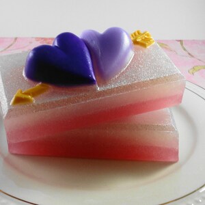Cupid's Kiss Soap Made With Goats Milk Glycerin Soap Handmade Soap ...