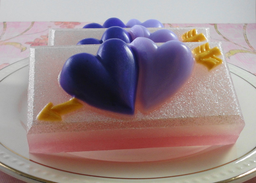 Cupid's Kiss Soap Made With Goats Milk Glycerin Soap Handmade Soap ...