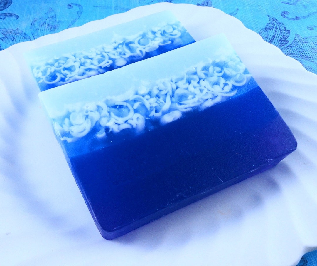 Night's Sky Soap Glycerin Soap Handmade Soap Galexy Soap Summer Soap ...
