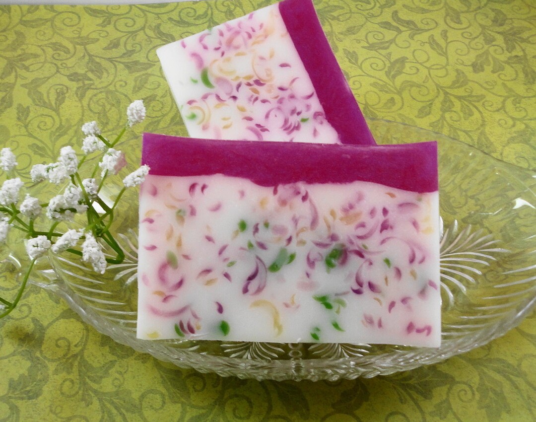 Pink Peony Paradise Soap Made With Shea Butter Handcrafted Glycerin ...