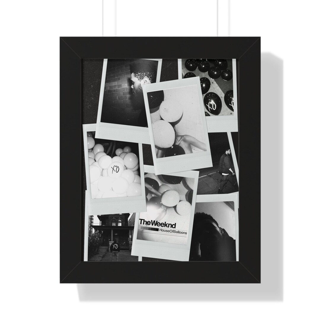 The Weeknd Trilogy Framed Vertical Poster - Etsy