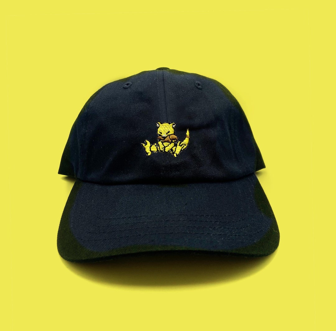 Pokemon Abra Embroidered Dad Hat - Custom Pokedex 0063 Gift - Etsy