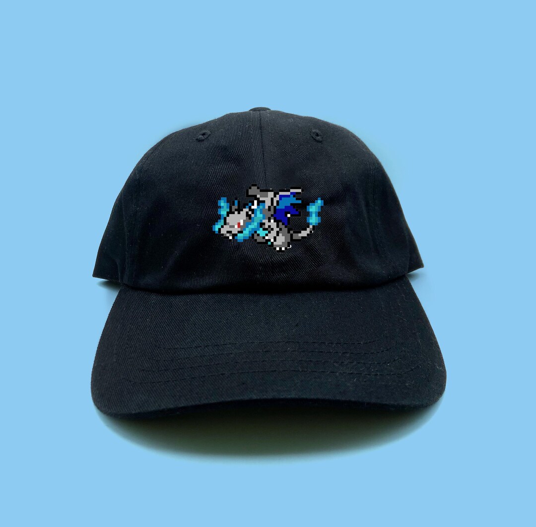 Pokemon Charizard Mega X Sprite Printed Dad Hat Custom Pokedex 0006 ...