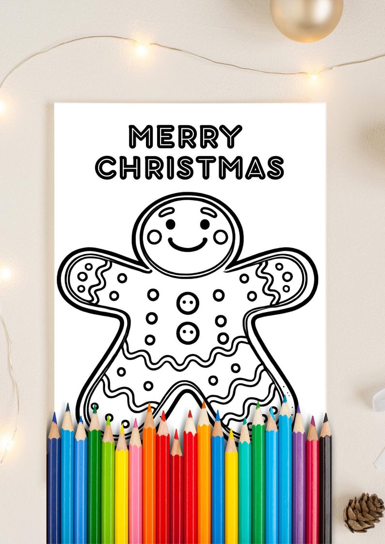 Christmas Coloring Page Xmas Coloring Page, CHRISTMAS Coloring Page ...