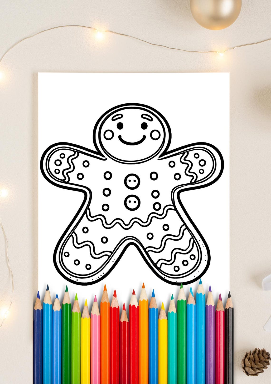 Christmas Coloring Page Xmas Coloring Page, CHRISTMAS Coloring Page ...