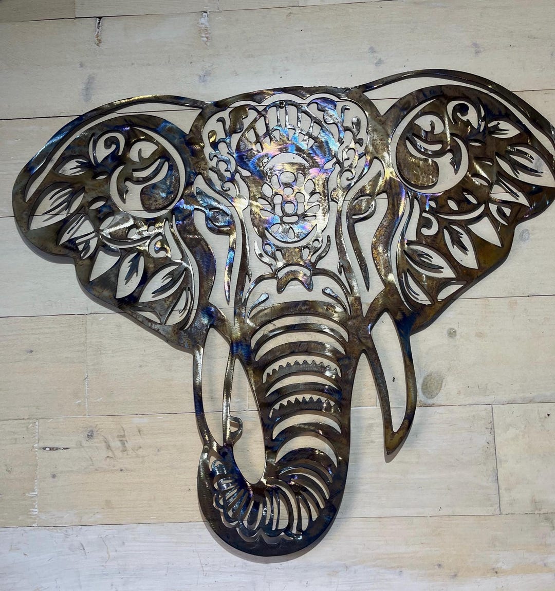 Elephant Mandala Wall Art - Etsy