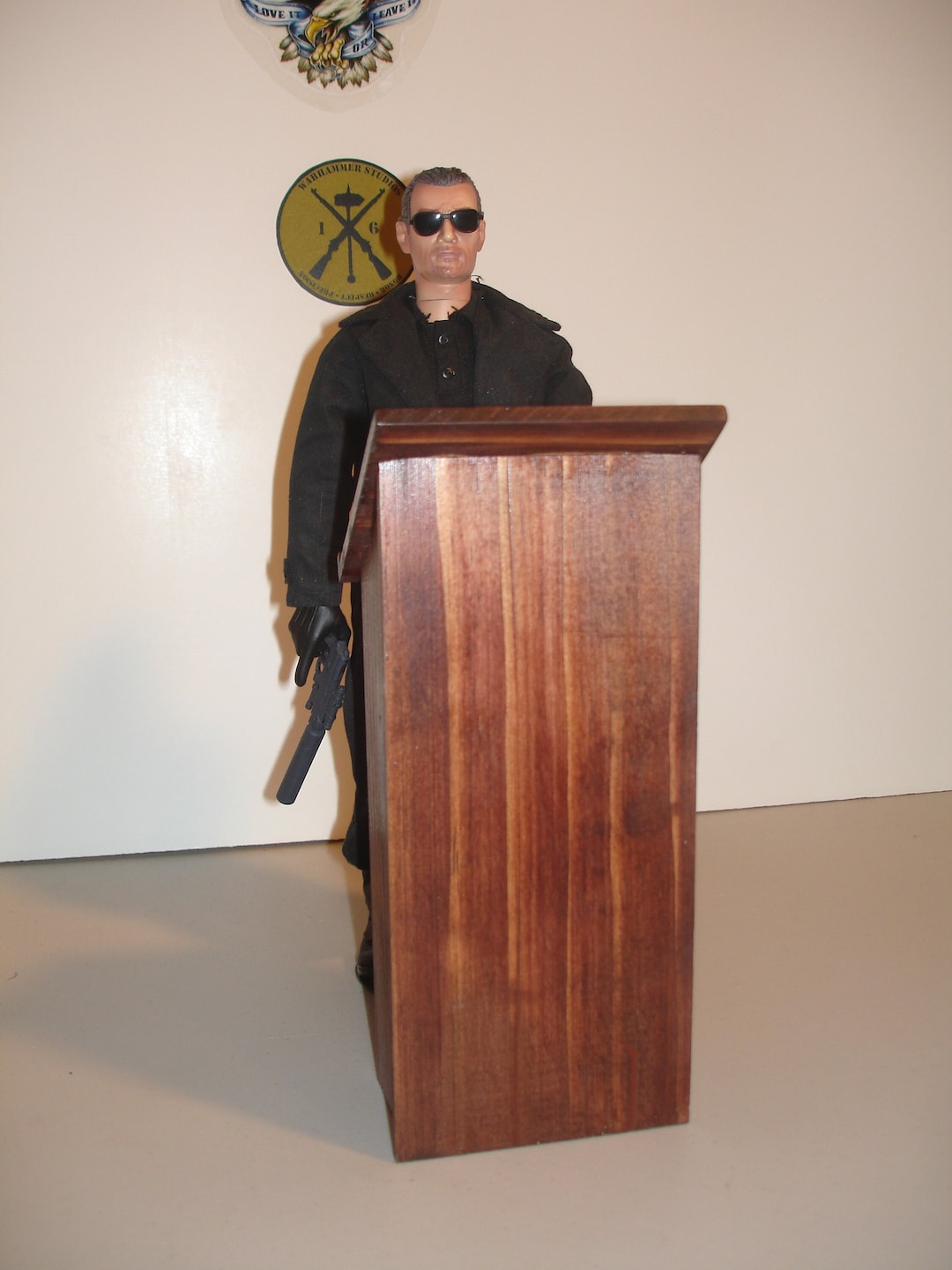 1/6 Scale Podium, Handmade, REAL WOOD, Handmade, Made in the USA! - Etsy