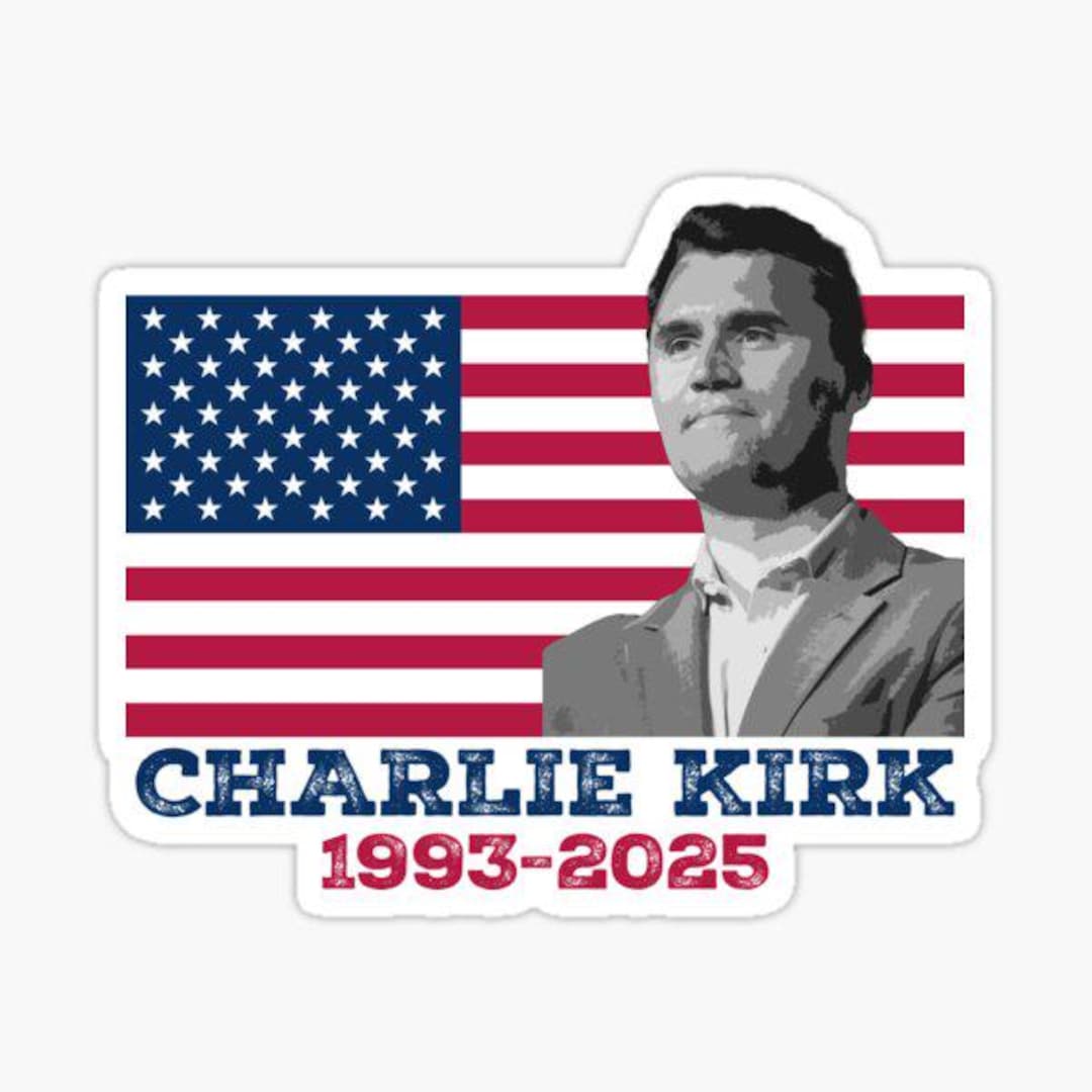 I Am Charlie Kirk Rip Sticker - Etsy