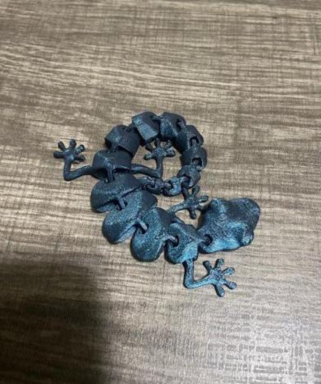 3d Printed Gecko Salamander Lizard Realistic Reptile Articulated Fidget ...