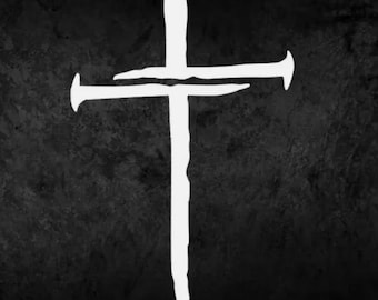 Cross Vinyl Die Cut Decal Sticker Jesus Christ Christian Religious God ...