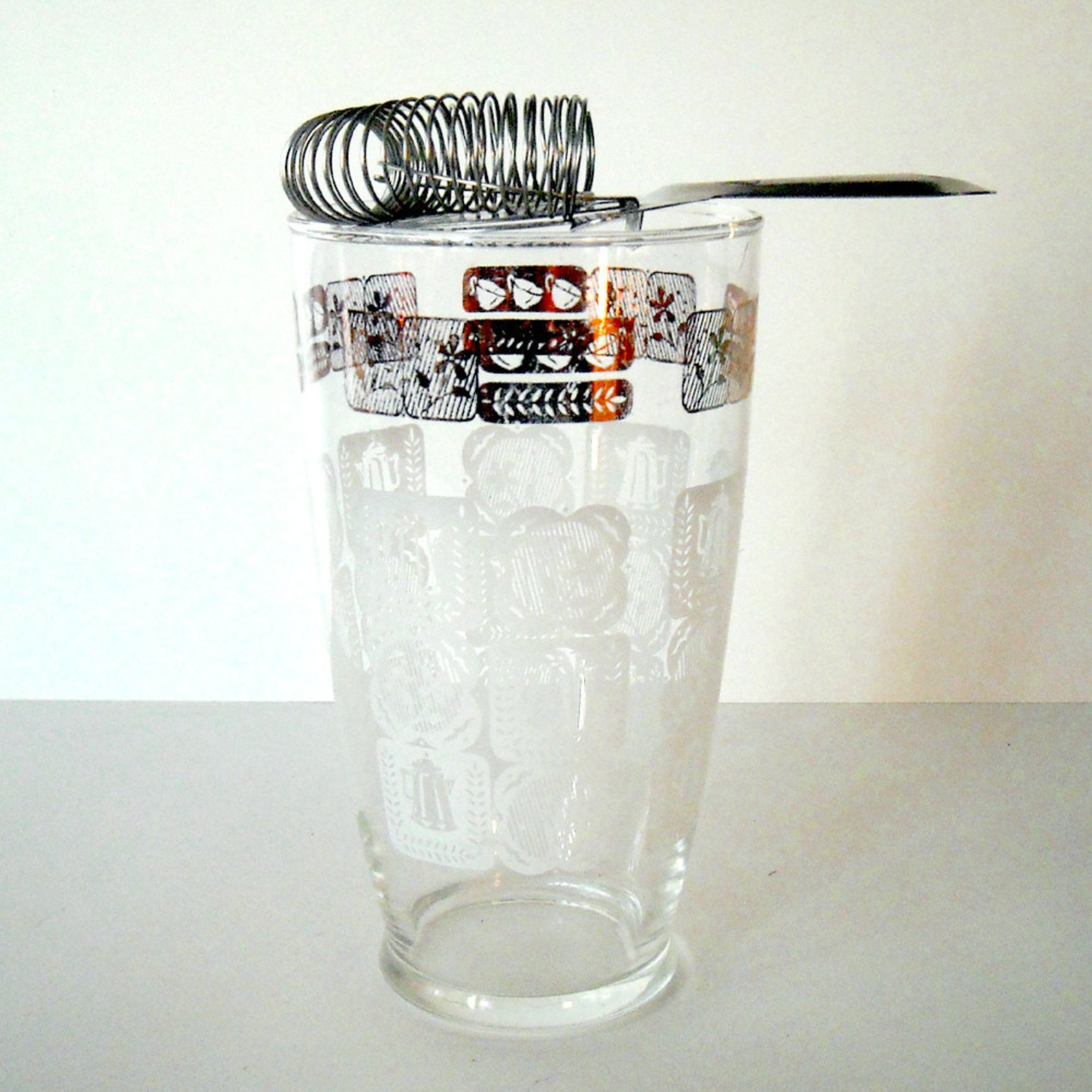 Vintage RARE 1960's Hollywood Regency Cocktail Shaker - Etsy
